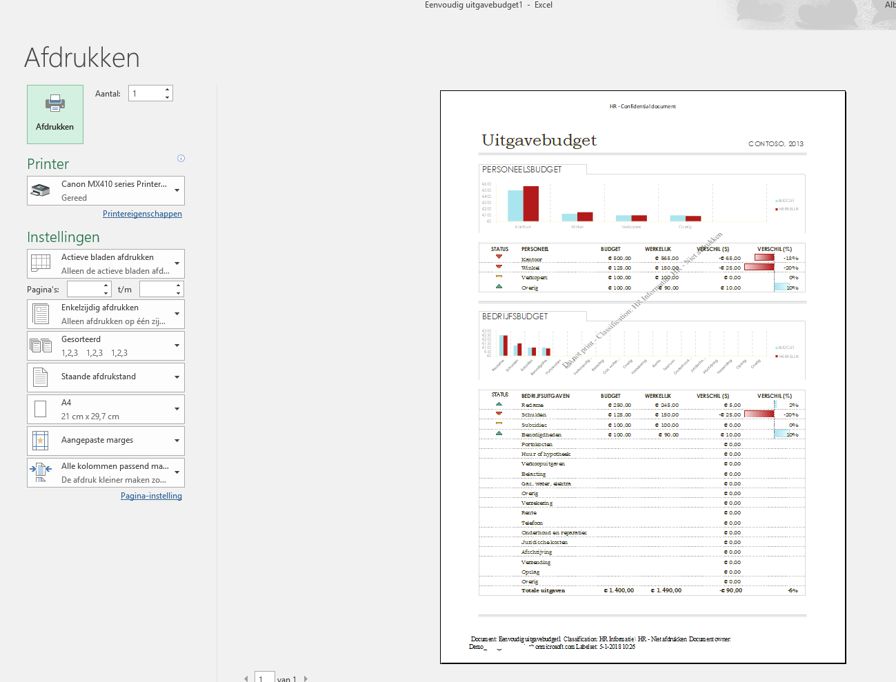 Configuring visual markings in Azure Information Protection ...