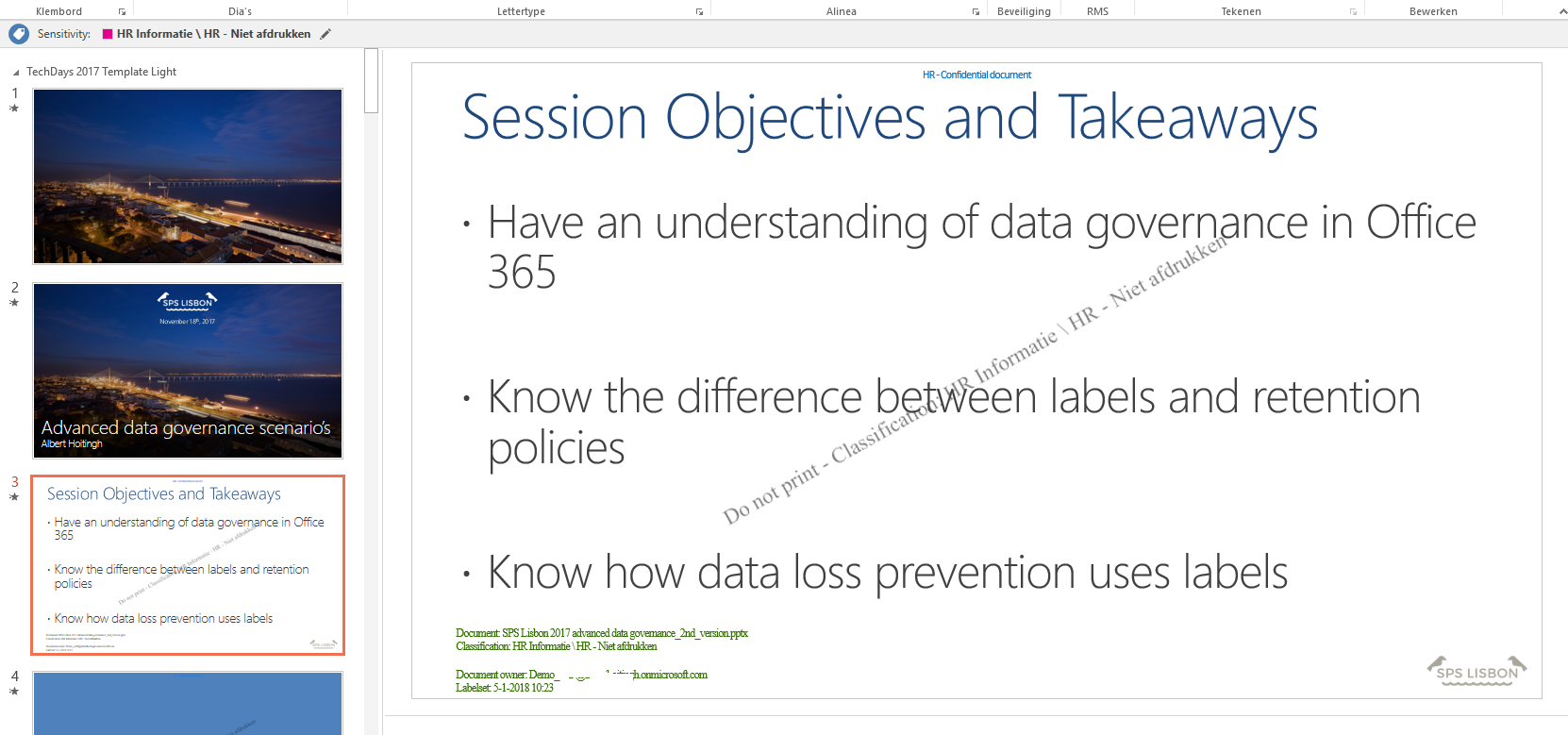 Configuring visual markings in Azure Information Protection ...