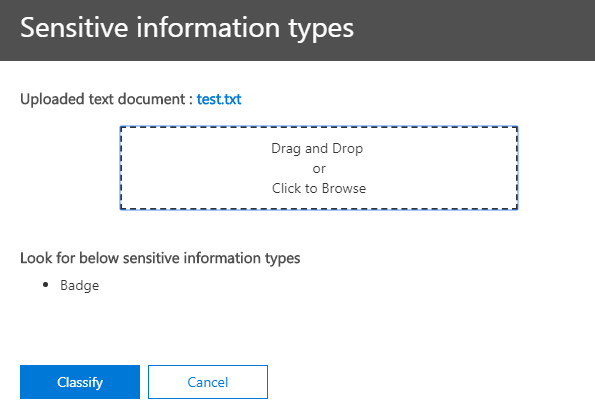 Custom sensitive information types – Information security and compliance