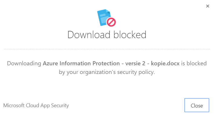 Cloud App Security and SharePoint – Information security and compliance