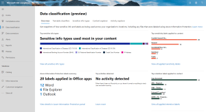 Content explorer in Office 365 – Information security and compliance