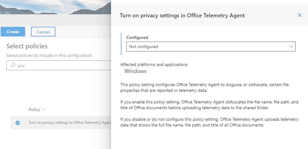 Office privacy controls – Information security and compliance