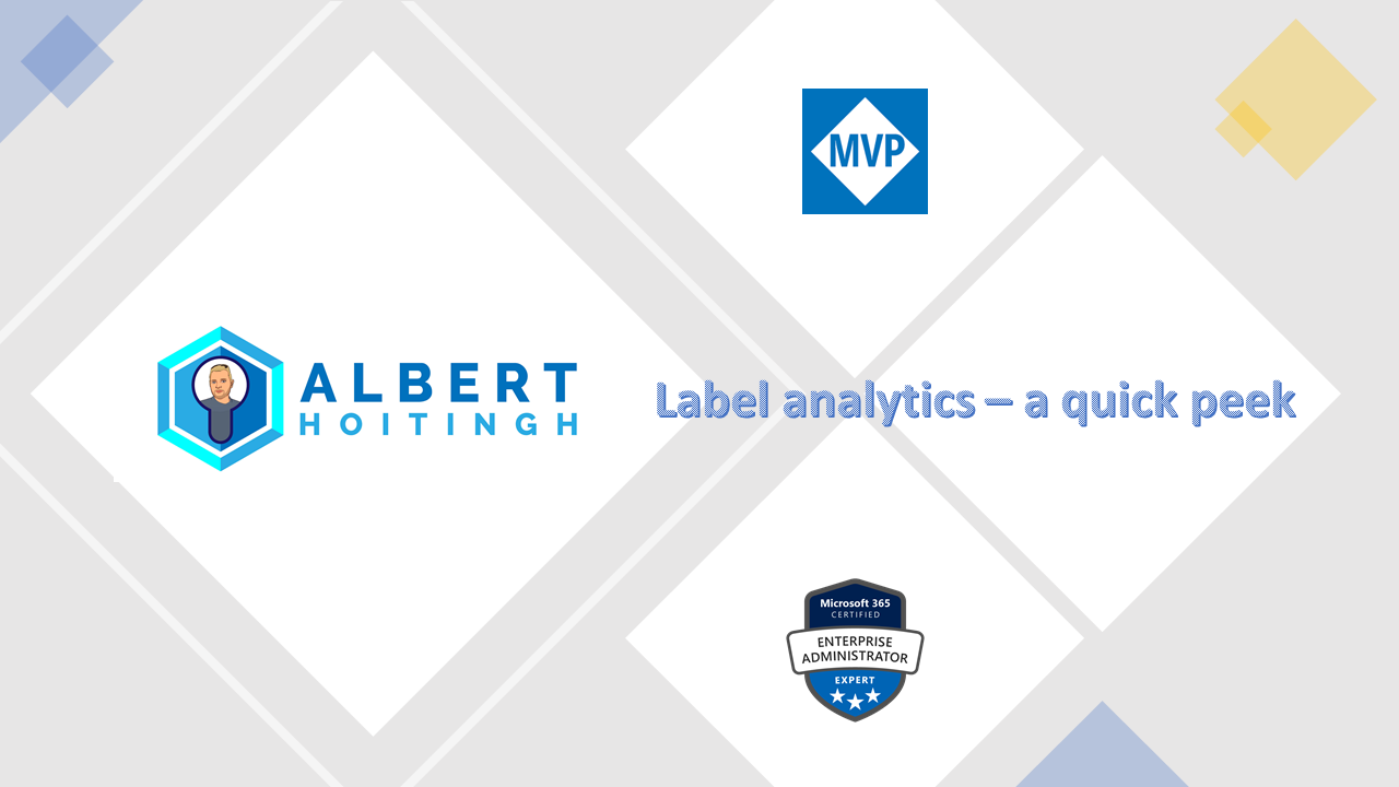 Sensitivity labels – Information security and compliance