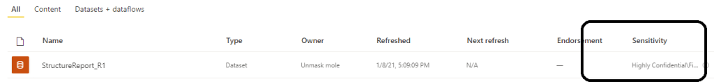 Using sensitivity labels with PowerBI – Information security and compliance