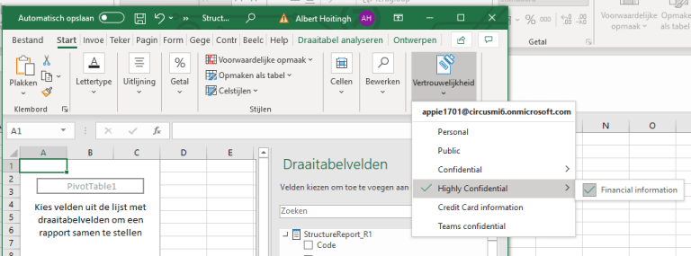 Using sensitivity labels with PowerBI – Information security and compliance