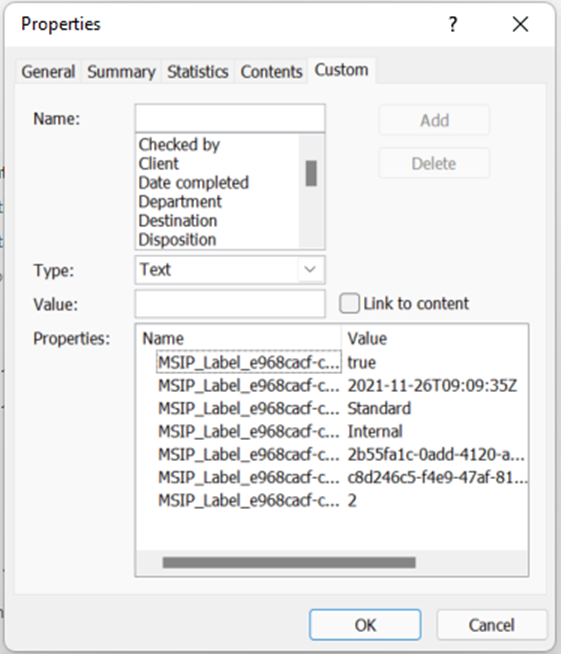 New metadata model MIP – Information security and compliance