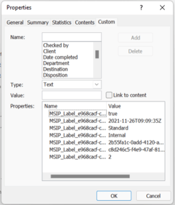 New metadata model MIP – Information security and compliance