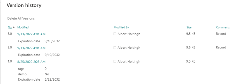 Records management options in Purview – Information security and compliance