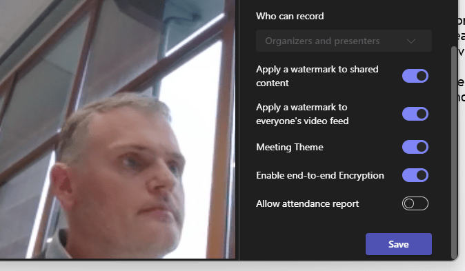Teams Premium – Secure meetings – Information security and compliance