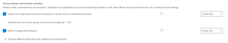 Using DLP to protect sensitive sites – Information security and compliance