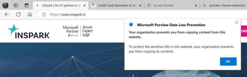 Using DLP to protect sensitive sites – Information security and compliance