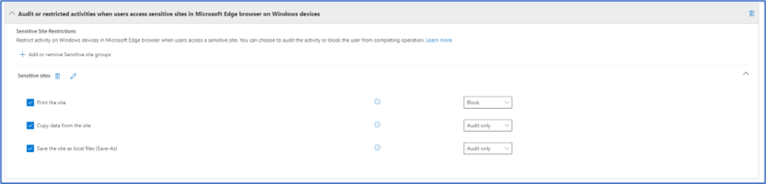 Using DLP to protect sensitive sites – Information security and compliance