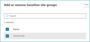 Using DLP to protect sensitive sites – Information security and compliance