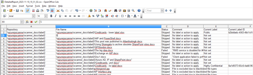 Running the AIP Scanner in detect-only mode – Information security and ...