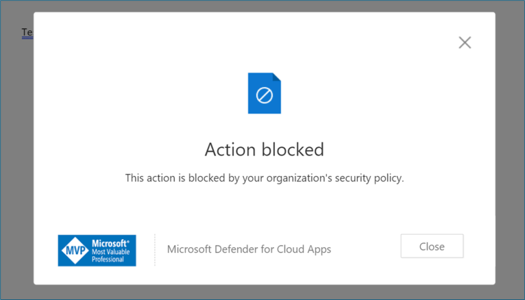 Going beyond a sensitivity label – disable printing – Information ...