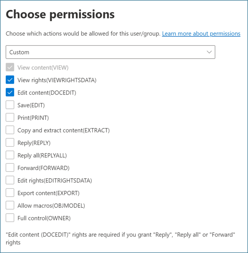 Going beyond a sensitivity label – disable printing – Information ...