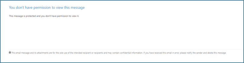 Email security and removing the Encrypt option in Outlook – Information ...