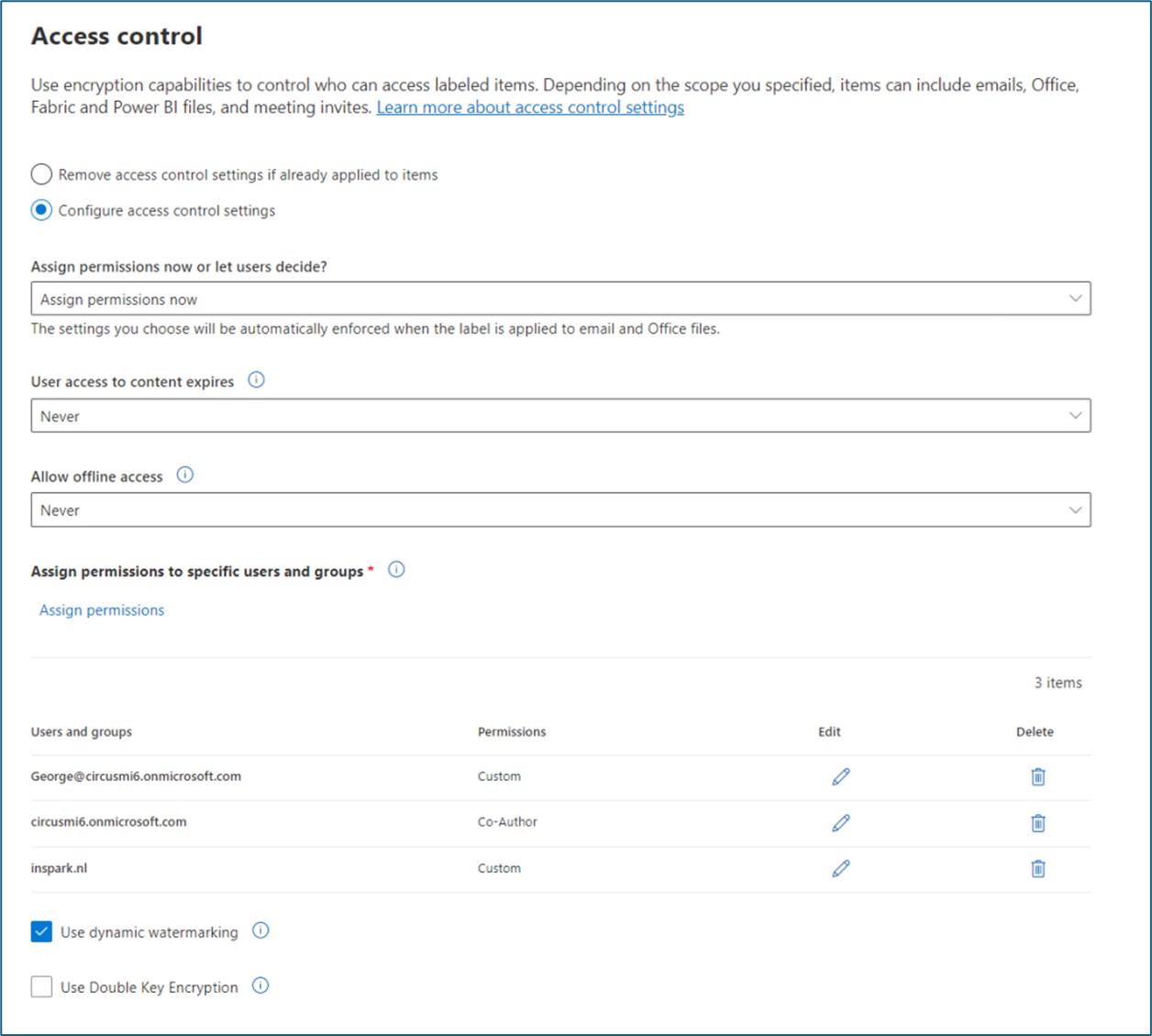 Introducing dynamic watermarking in information protection ...